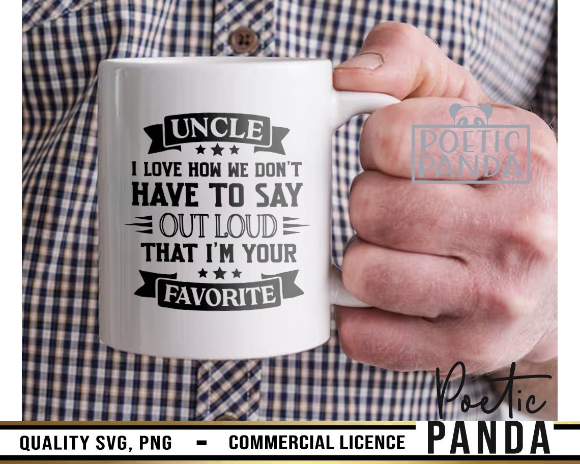 Uncle SVG PNG, Funcle Svg, Funny Gift to Uncle Svg, Uncle Shirt Svg ...