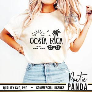 2024 Costa Rica SVG PNG, Costa Rica Family Vacation Svg, 2024 Family ...