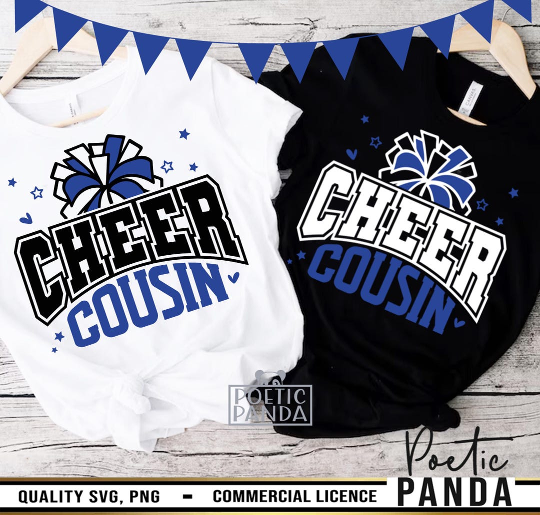 Cheer Cousin SVG PNG, Cousin Crew, Cheer Cousin Shirt Svg, Football ...