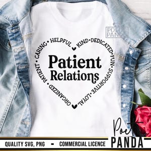 Patient Relations SVG PNG, Nurse Svg, Healthcare Squad Svg, Nurse Word ...