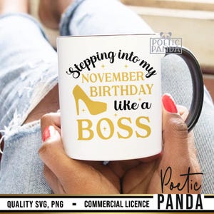 November Birthday SVG PNG, November Birthday Shirt Svg, November ...