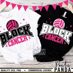 Volleyball Cancer SVG PNG, Volleyball Breast Cancer Awareness Shirt Svg ...