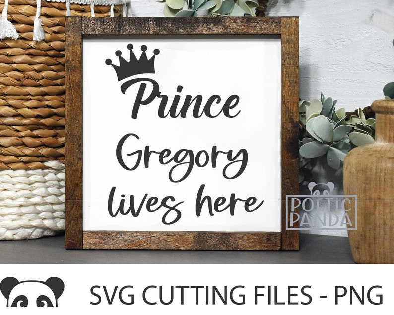 King Queen Prince Princess SVG PNG PDF, Princess Tiara Svg, Royal ...