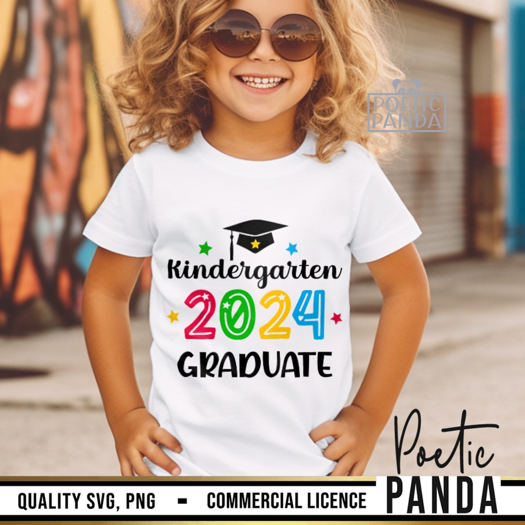 2024 Kindergarten Graduation SVG PNG, 2024 Kindergarten Graduate Sv ...