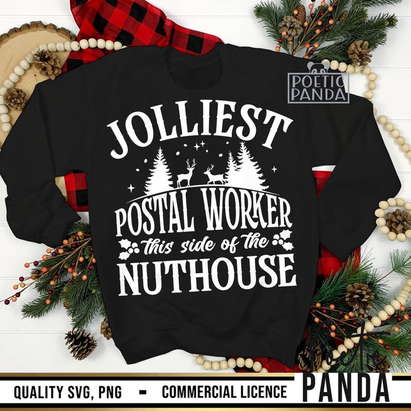 Postal Worker Svg - Etsy