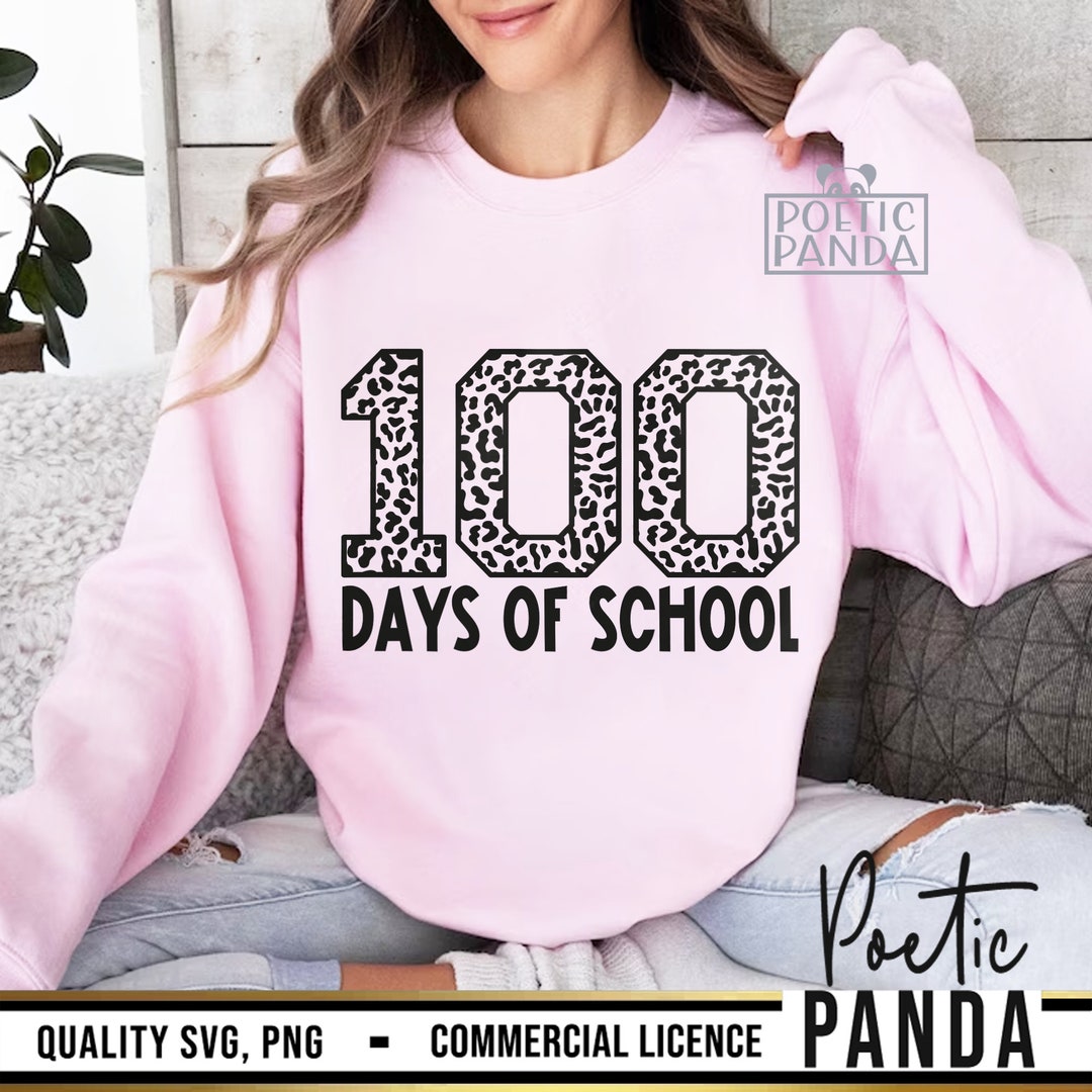 100 Days of School SVG PNG, 100 Days Svg Girl, 100 Days Teacher Svg ...