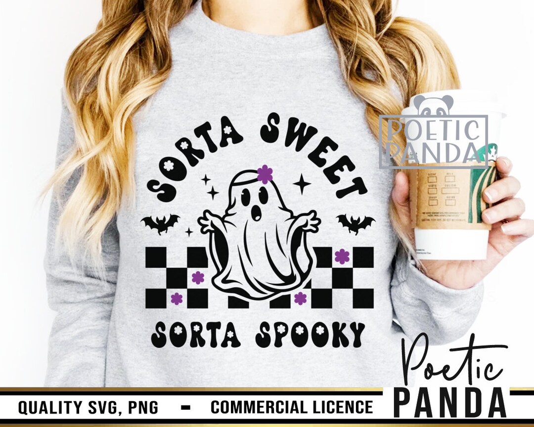 Sorta Sweet Sorta Spooky SVG PNG, Halloween Svg, Spooky Season Svg ...