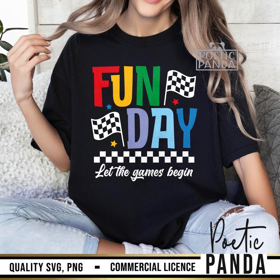Fun Day SVG PNG, School Game Day Svg, Teacher Shirt for Fun Day Svg ...