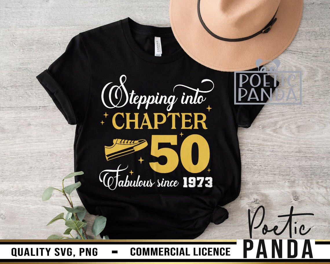 50th Birthday SVG PNG Chapter 50 Svg 50th Birthday Svg - Etsy Canada