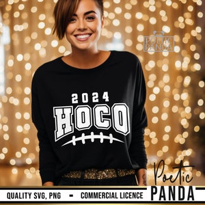 Hoco 2024 SVG PNG, Hoco Vibes Svg, Football Homecoming 2024 Svg, Hoco ...