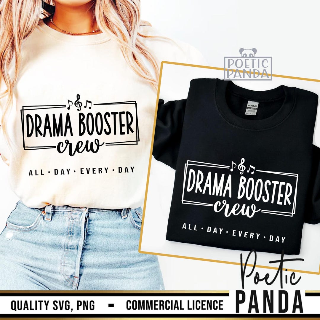 Drama Crew SVG PNG, Drama Squad Svg, Drama Boosting Crew Svg, Drama Mom ...