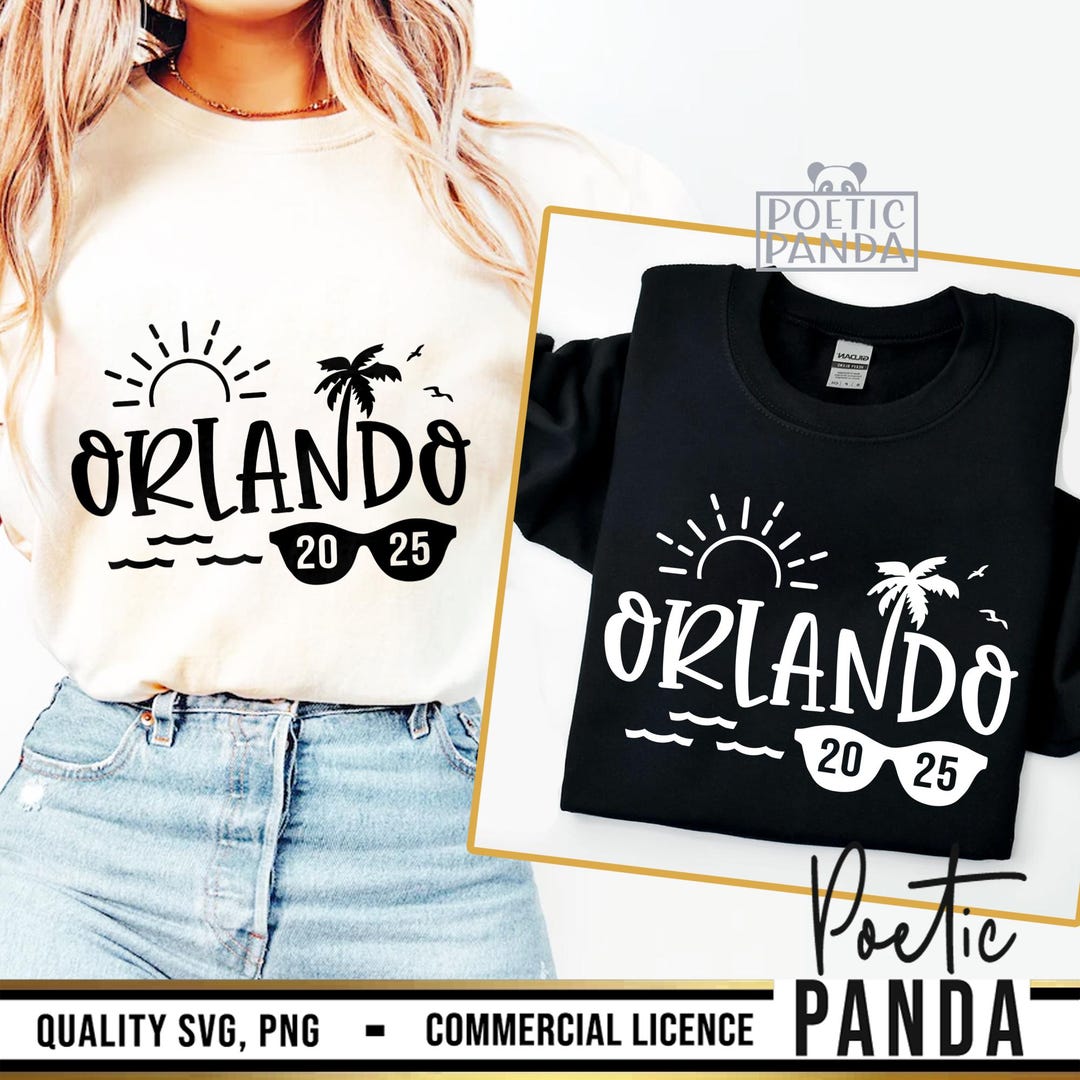 2025 Orlando SVG PNG, Orlando Florida Svg, Family Trip to Orlando Svg ...