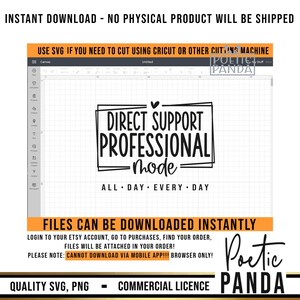 Direct Support Professional SVG PNG, Caregiver Svg, Social Worker Svg ...