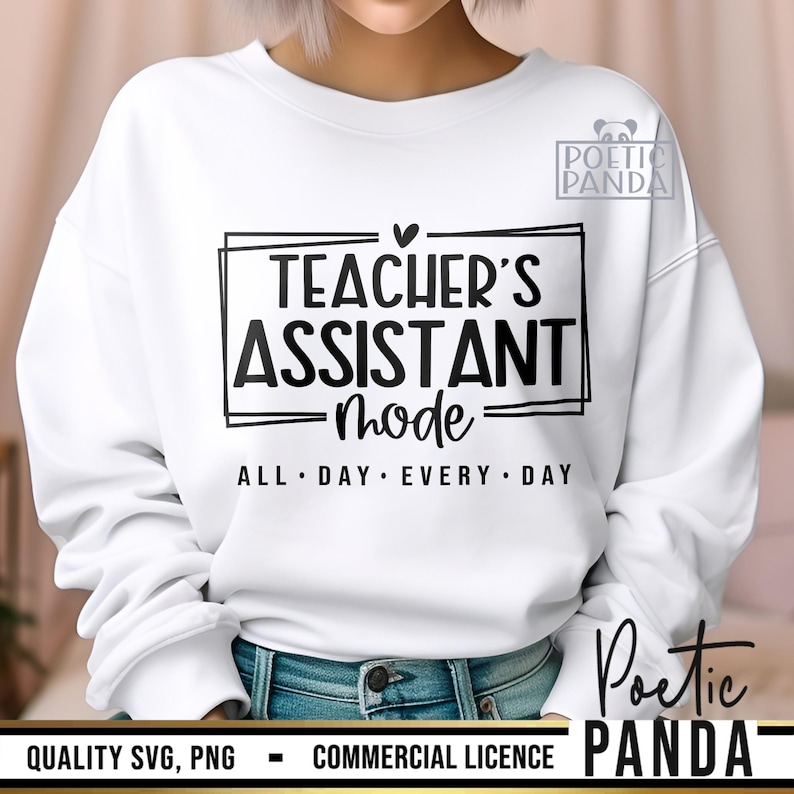 Teacher Assistant SVG PNG, TA Shirt Svg, Teacher Aide Svg, Teacher ...