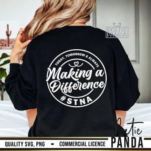 STNA SVG PNG, State Tested Nursing Assistant Svg, Nursing Assistant ...