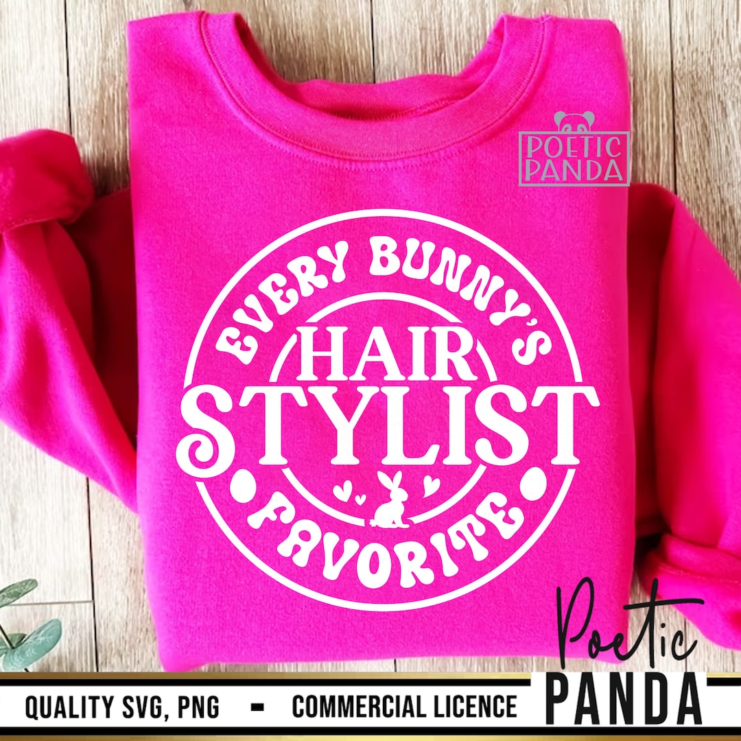 Hair Stylist Easter SVG PNG, Hairstylist Svg, Hair Stylist Png, Easter ...