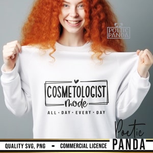 Cosmetologist SVG PNG, Cosmetologist Svg, Makeup Svg, Hairdresser Svg ...