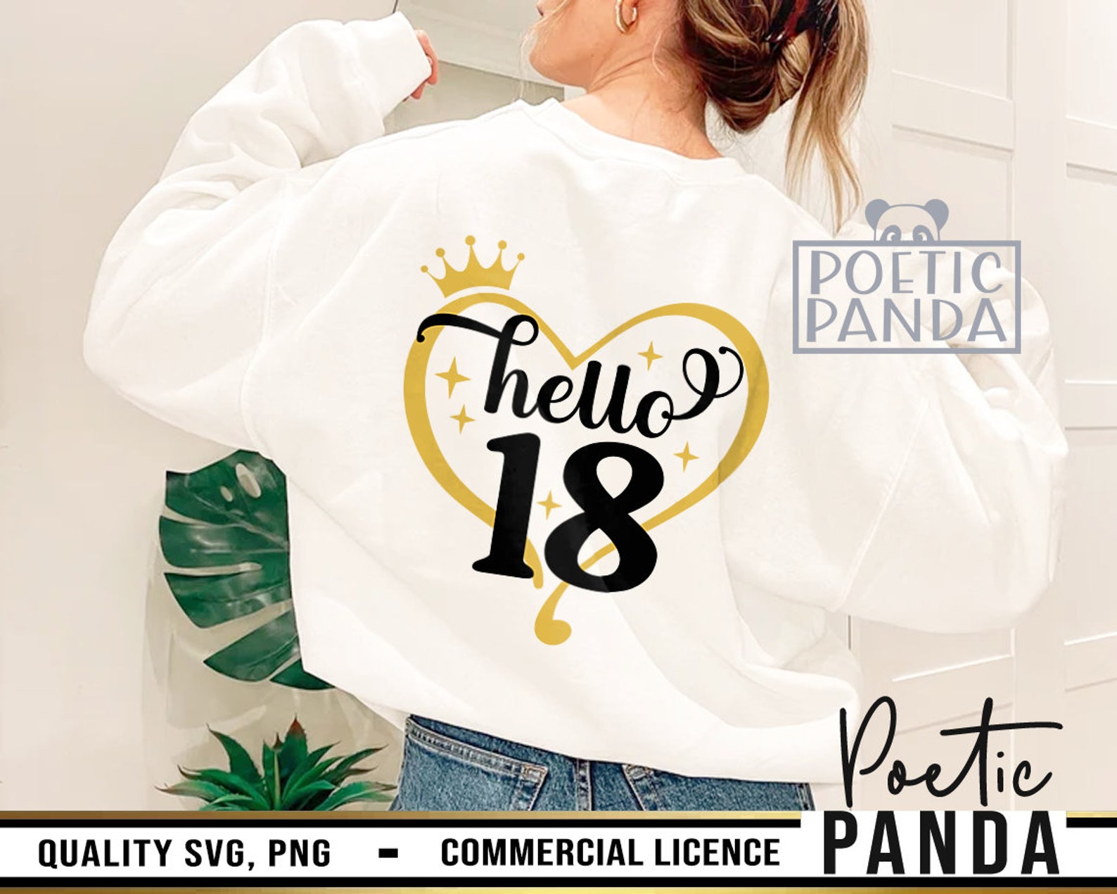 Hello 18 SVG PNG, 18th Svg, 18th Birthday Svg, Birthday Girl Svg, 18 ...