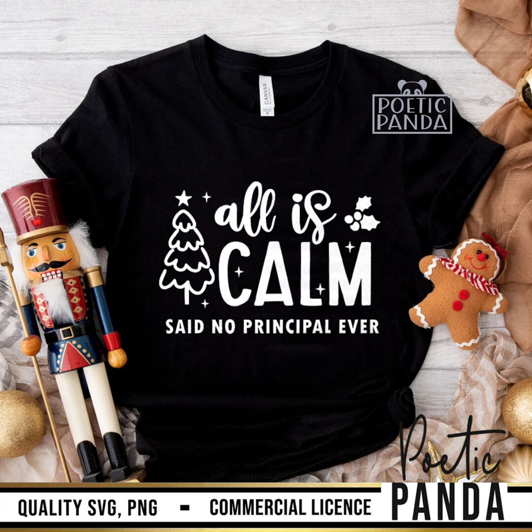 Funny Principal Christmas SVG PNG, Principal Christmas Gift Svg ...