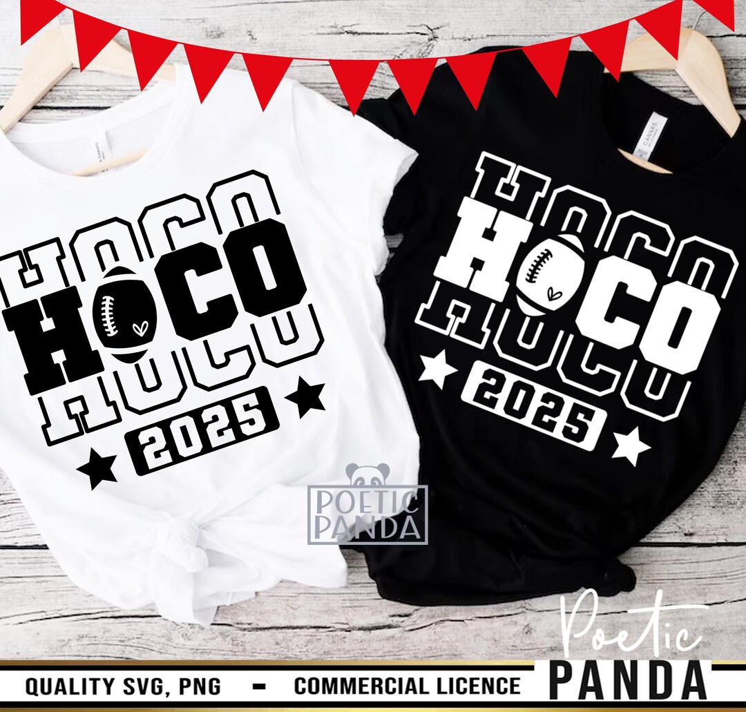 Hoco 2025 SVG PNG, Football Homecoming Svg, 2025 Homecoming Shirt Svg ...
