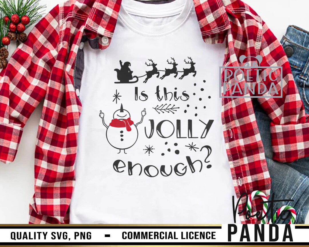 Jolly AF Svg, Adult Svg Files, Inappropriate Svg, Merry AF Svg, Rude ...