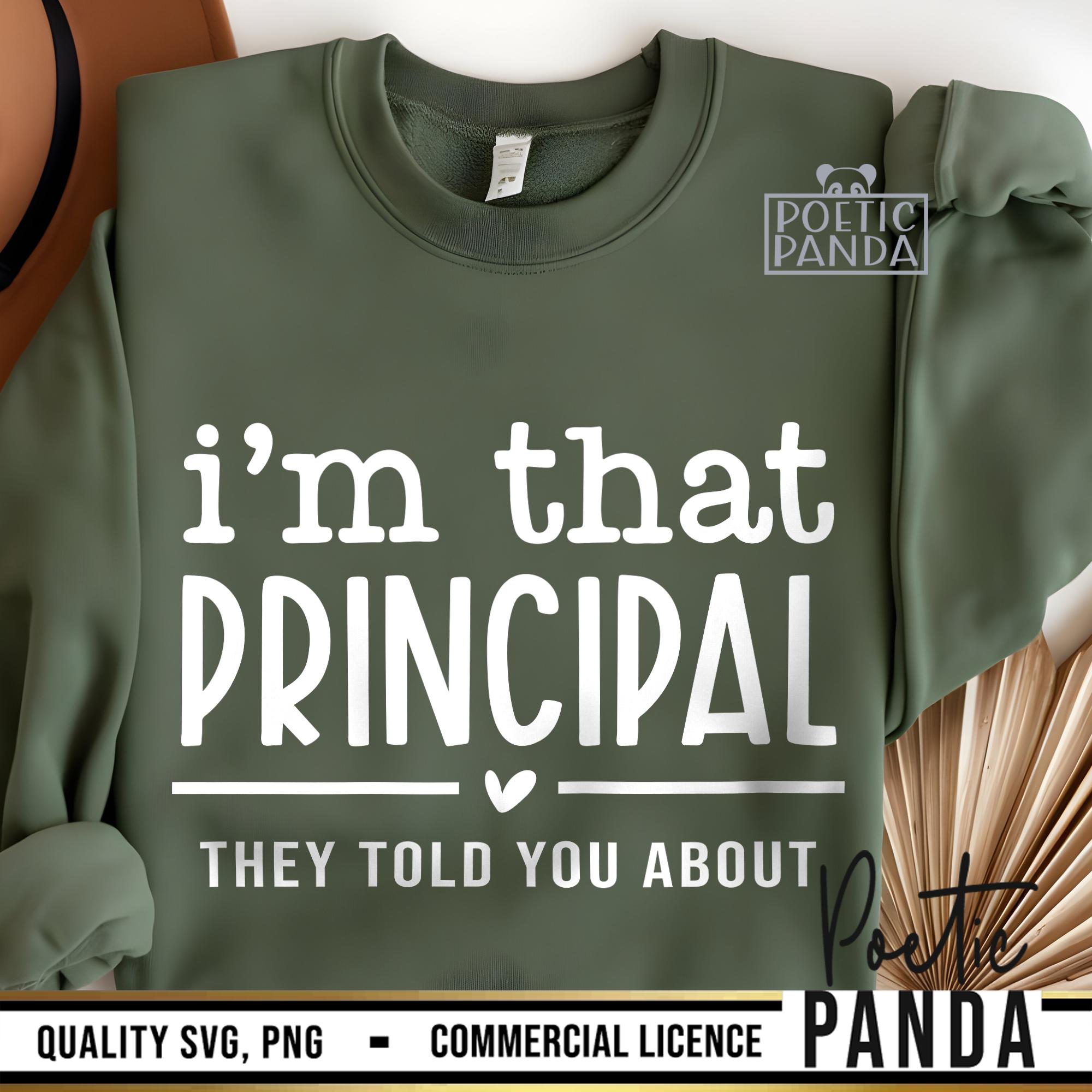 Principal SVG PNG, Principal Shirt Svg, Assistant Principal, That ...
