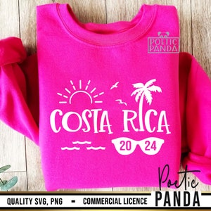 2024 Costa Rica SVG PNG, Costa Rica Family Vacation Svg, 2024 Family ...
