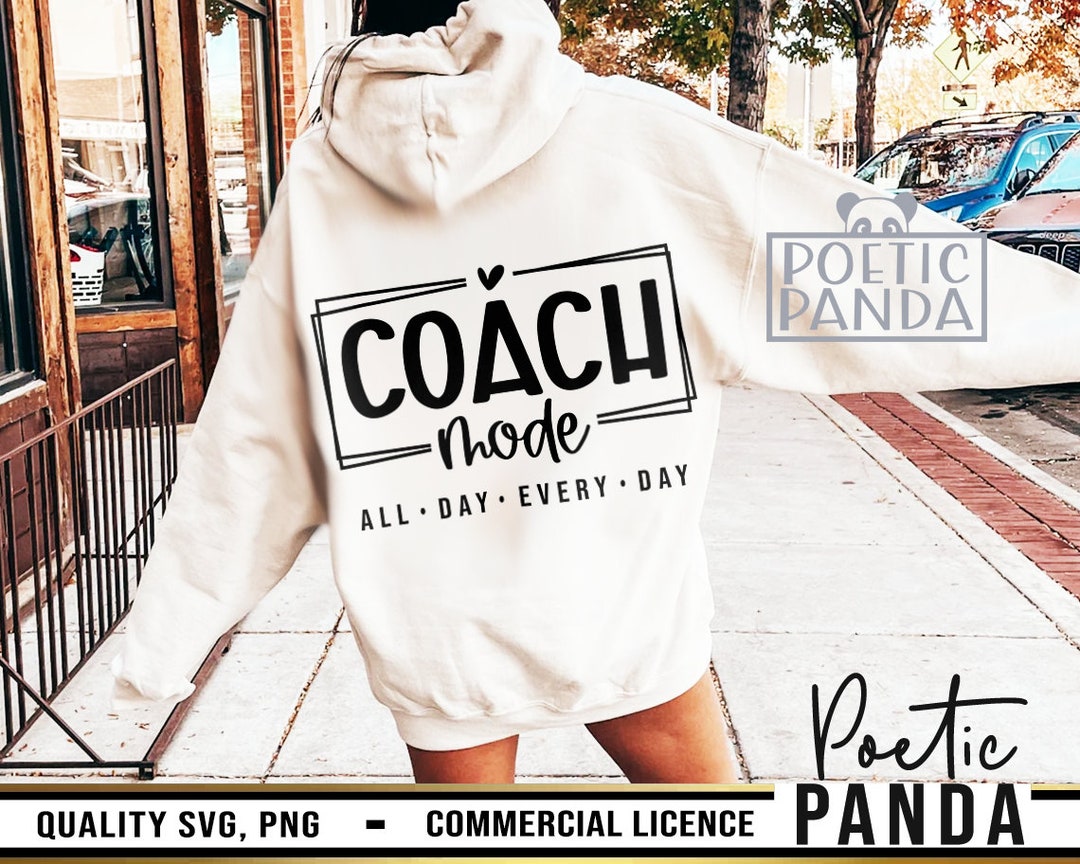 Coach Mode SVG PNG, Baseball Svg, Cheer Coach Svg, Cheerleading Svg ...