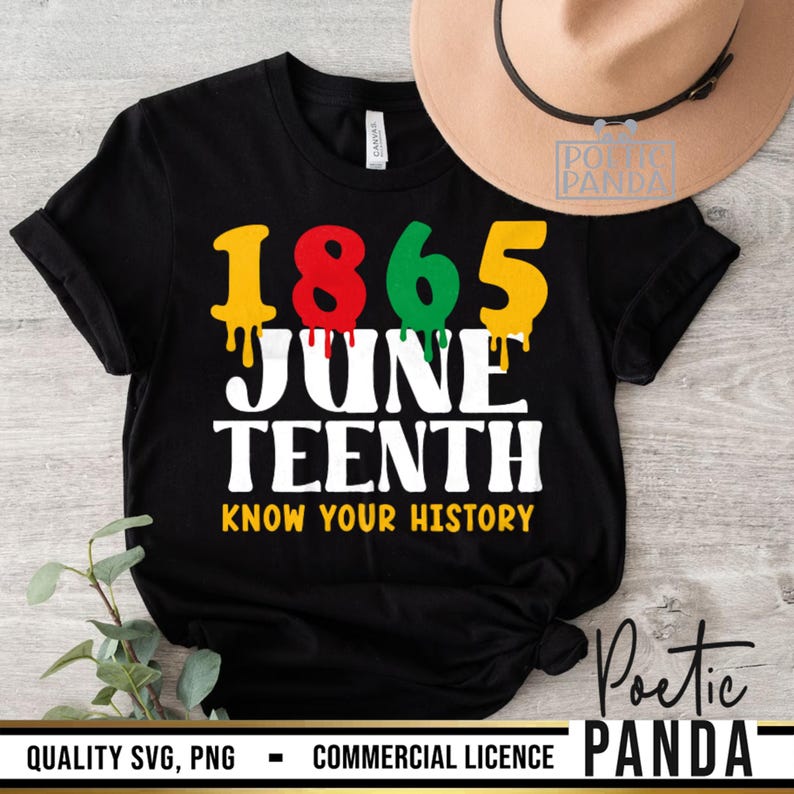 Juneteenth SVG PNG, Juneteenth Shirt Svg, 1865 Svg, Juneteenth Svg ...
