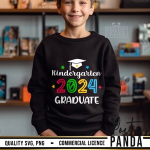 2024 Kindergarten Graduation SVG PNG, 2024 Kindergarten Graduate Sv ...