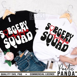 Surgery Squad SVG PNG, Healthcare Squad Svg, Support Squad Svg, Nurse ...