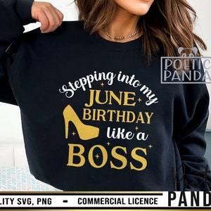 June Birthday SVG PNG, Birthday Girl Svg, June Svg, June Birthday Svg ...