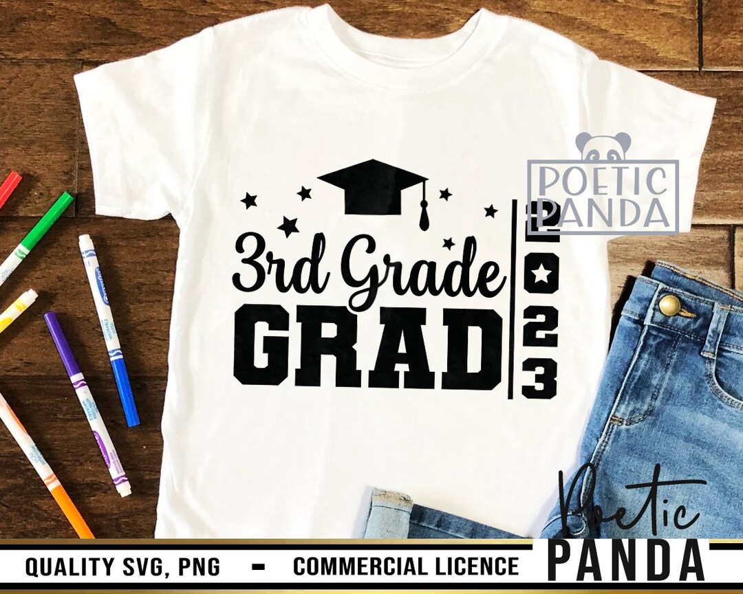 3rd Grade Svg Teacher Svg Graduation Svg Third Grade Svg - Etsy