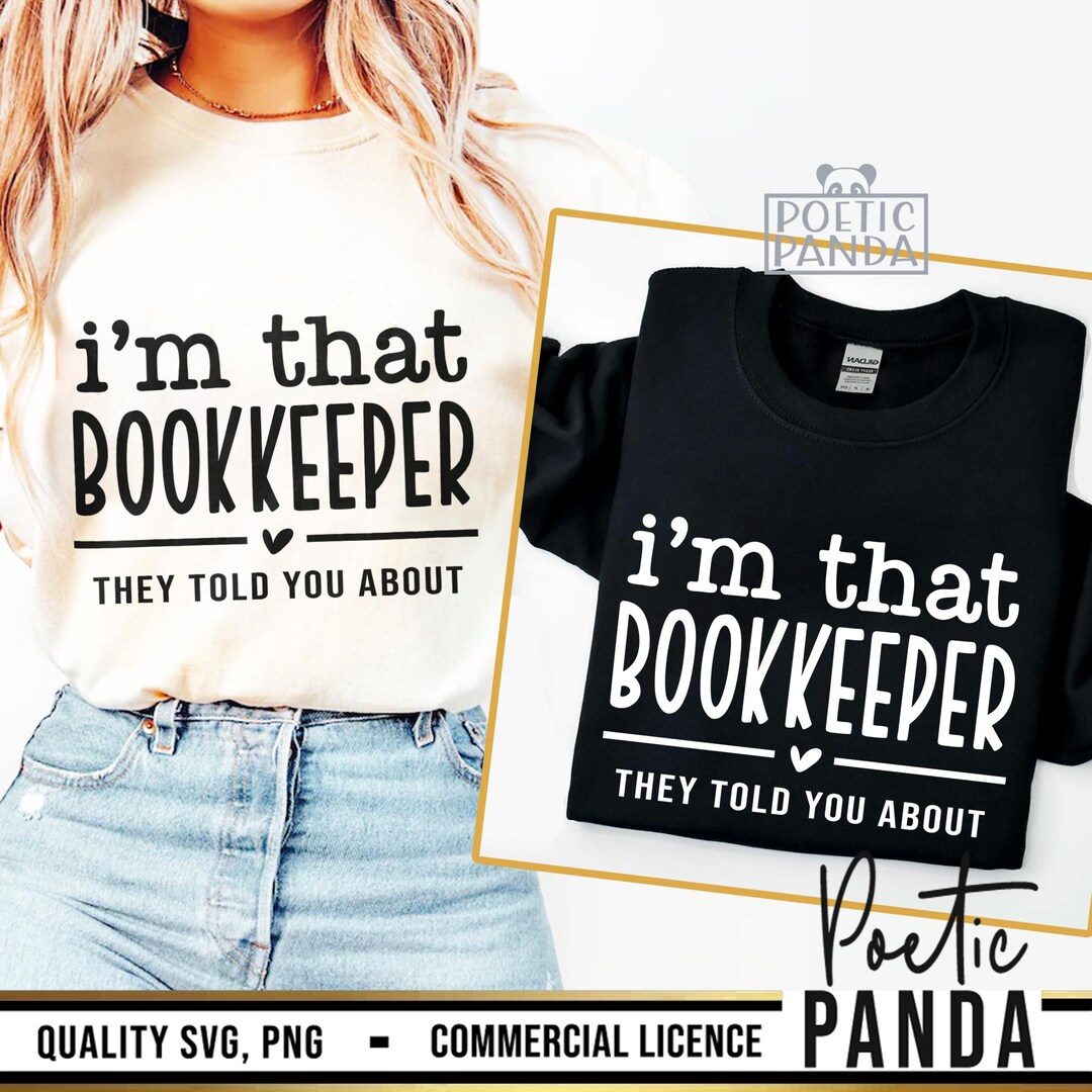 Bookkeeper SVG PNG, Gift to Librarian Svg, Accountant Svg, Bookkeeper ...