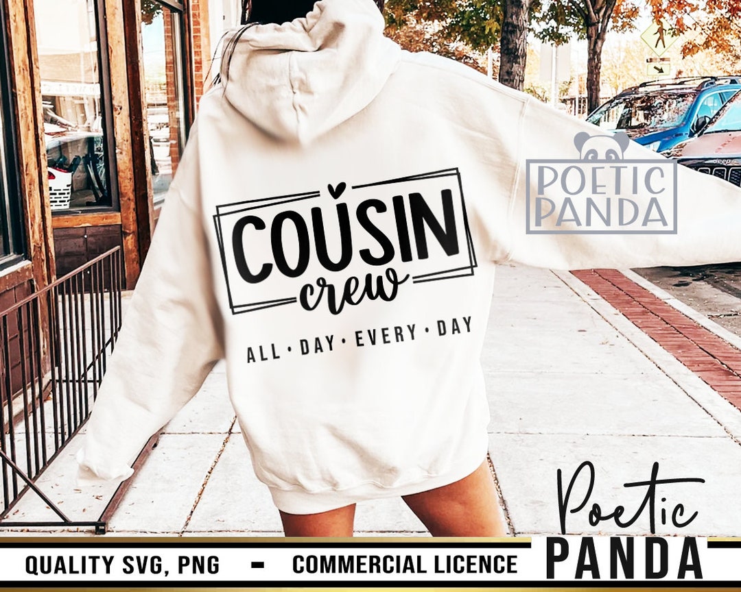 Cousin Crew SVG PNG, Big Cousin Svg, Cousin Crew Png, Family Vacation ...