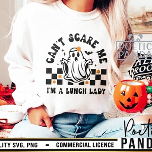 Lunch Lady Halloween SVG PNG, Lunch Lady Svg, Spooky Season Svg, Spooky ...