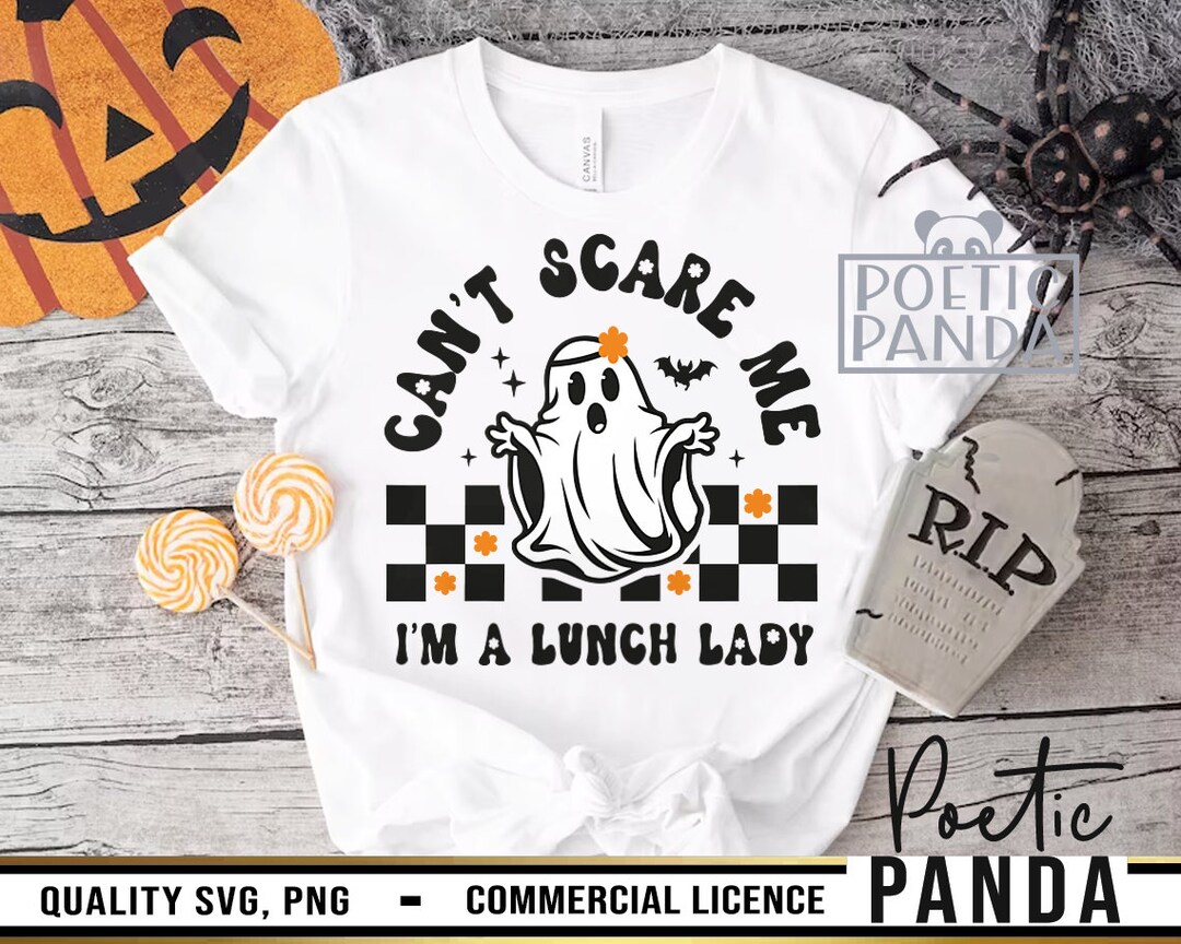 Lunch Lady Halloween SVG PNG, Lunch Lady Png, Halloween Svg, Halloween ...