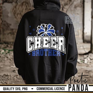Cheer Brother SVG PNG, Cheer Brother Shirt Svg, in My Cheer Brother Era ...