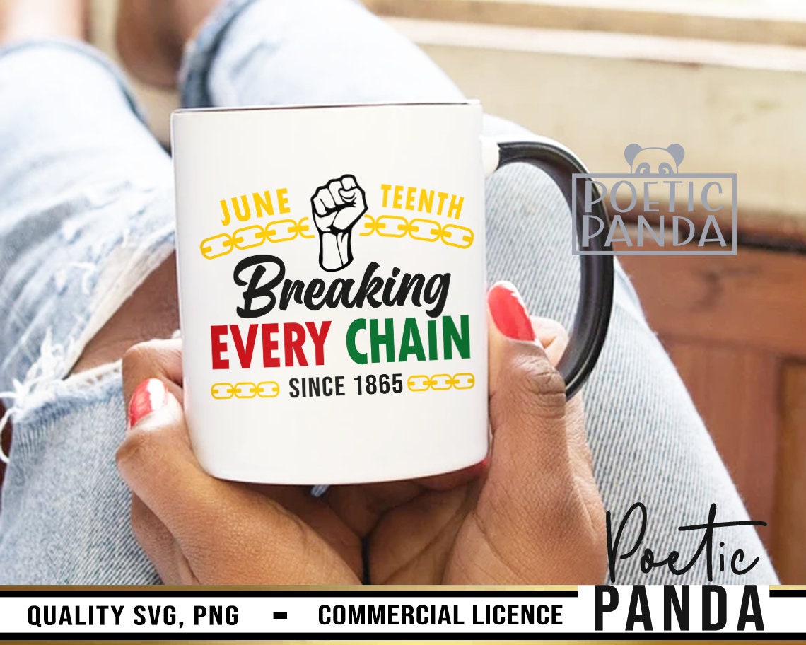 Breaking Every Chain Svg Juneteenth Svg Juneteenth Shirt - Etsy UK