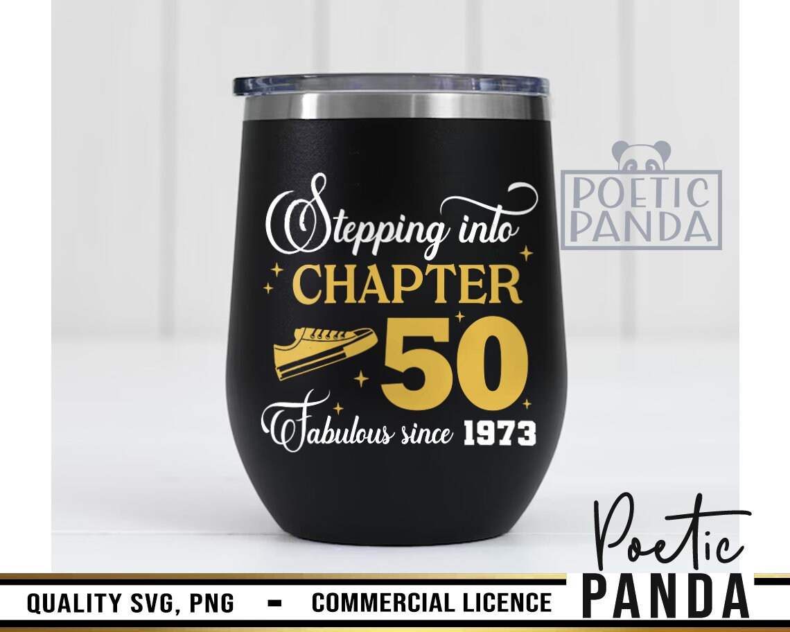50th Birthday SVG PNG Chapter 50 Svg 50th Birthday Svg - Etsy Canada