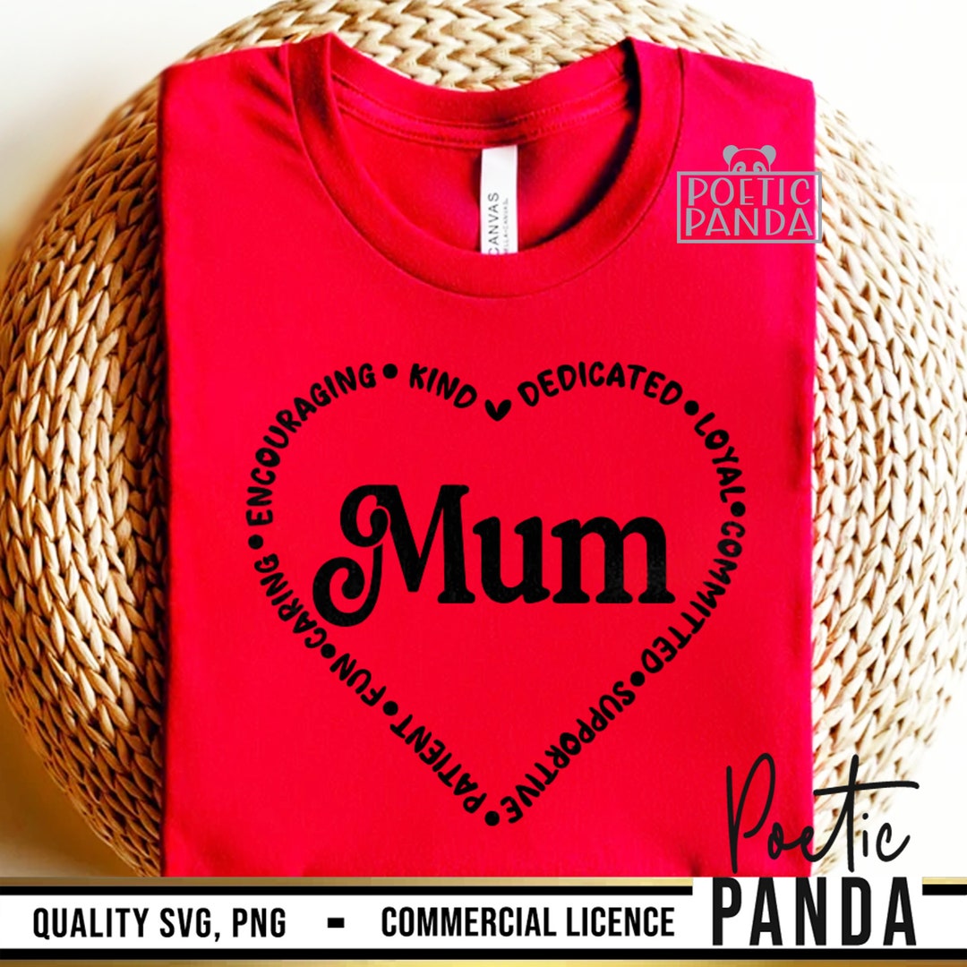 Mum SVG PNG, Mum Word Art Svg, Best Mum Svg, Mum Gift Svg, Mum Heart ...