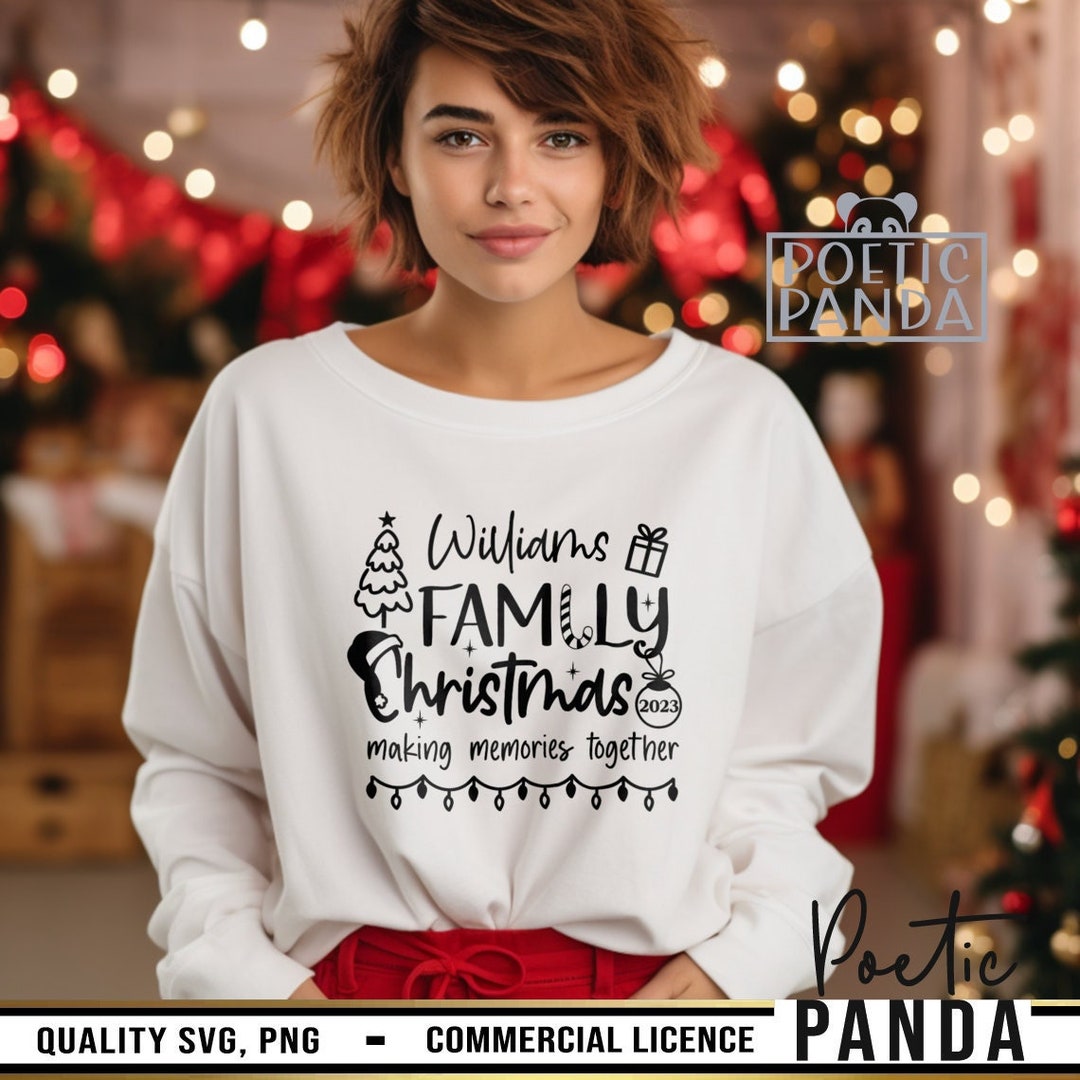 Family Christmas SVG PNG, Christmas Svg, Christmas Crew Svg, Family ...