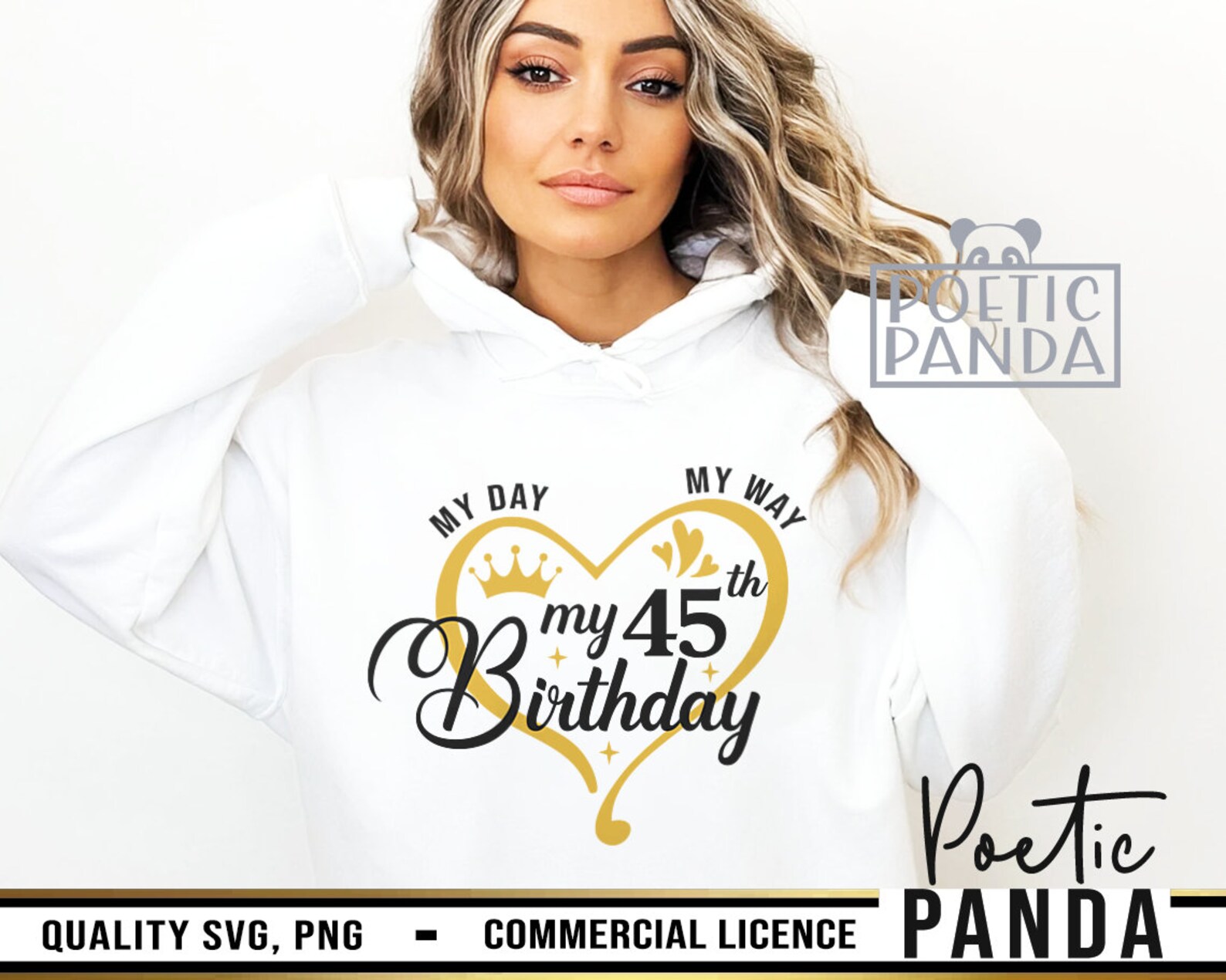 45th Birthday SVG PNG, Limited Edition Svg, 45 and Fabulous, Birthday ...