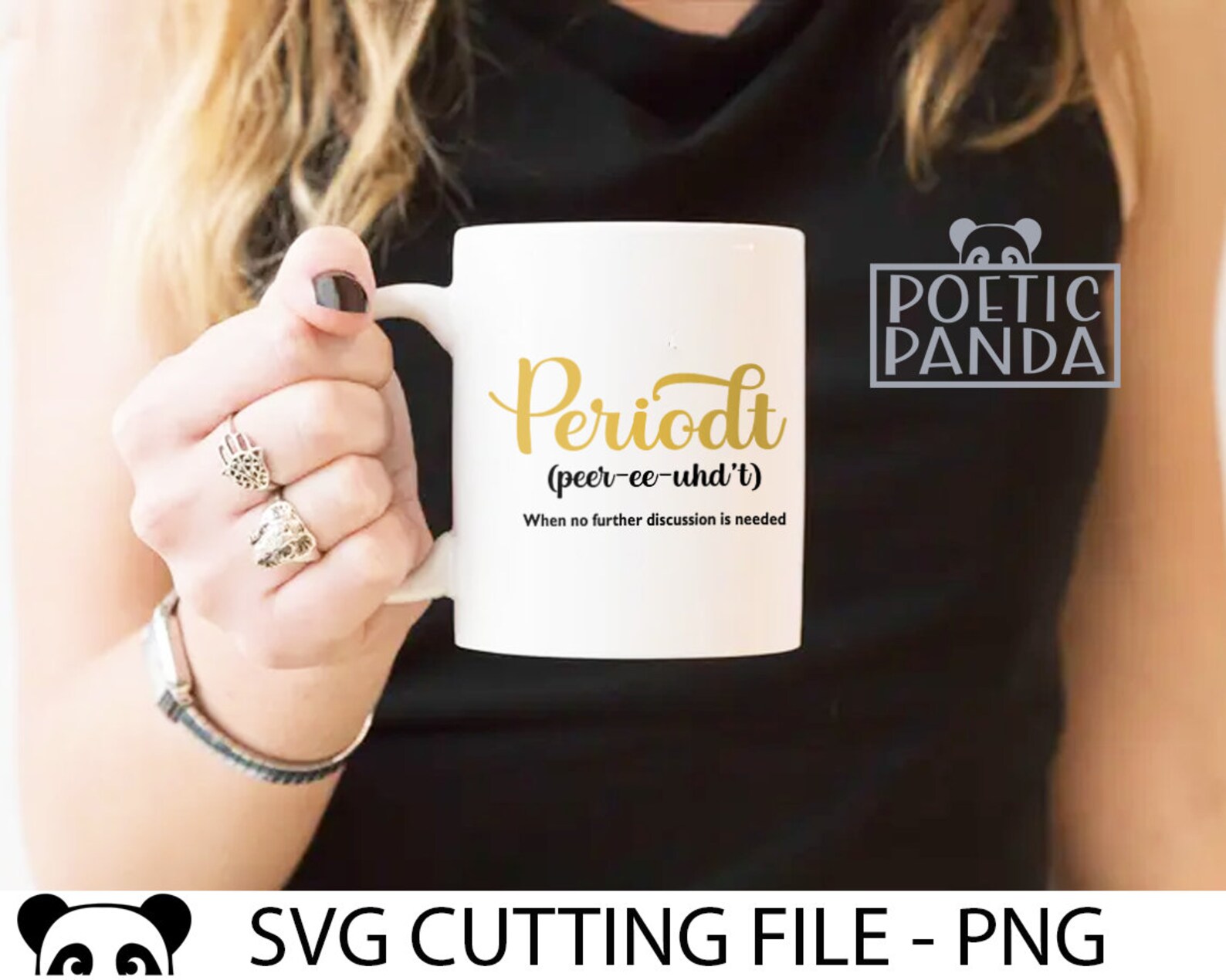 Periodt SVG PNG Sarcastic Svg Funny Shirt Svg Afro Woman - Etsy