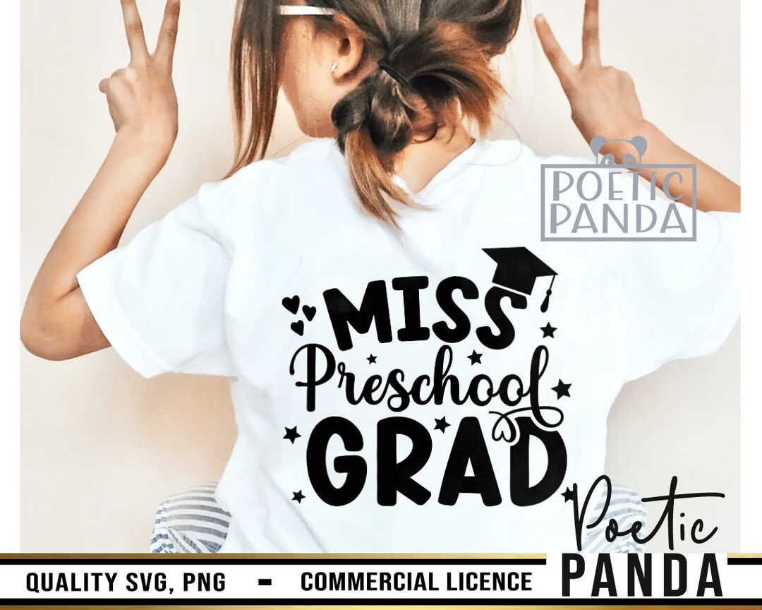 Little Miss Pre SVG PNG, Pre-k Svg, so Long Pre-k Svg, Grad Svg, End of ...