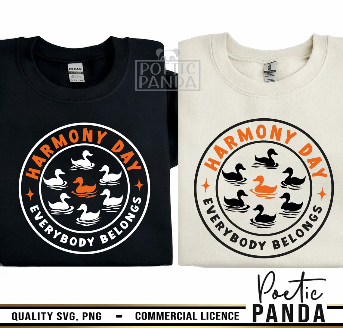 Harmony Day SVG PNG, Everybody Belongs Svg, Happy Harmony Day Svg ...