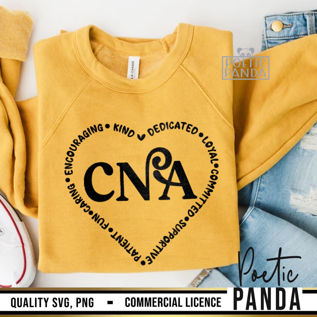 Cna SVG PNG, Cna Shirt Svg, Cna Svg for Cup Svg, Cna Gift Svg, Nurse ...