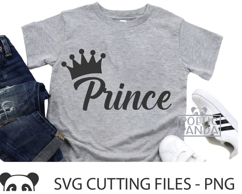 King Queen Prince Princess SVG PNG PDF, Princess Tiara Svg, Royal ...