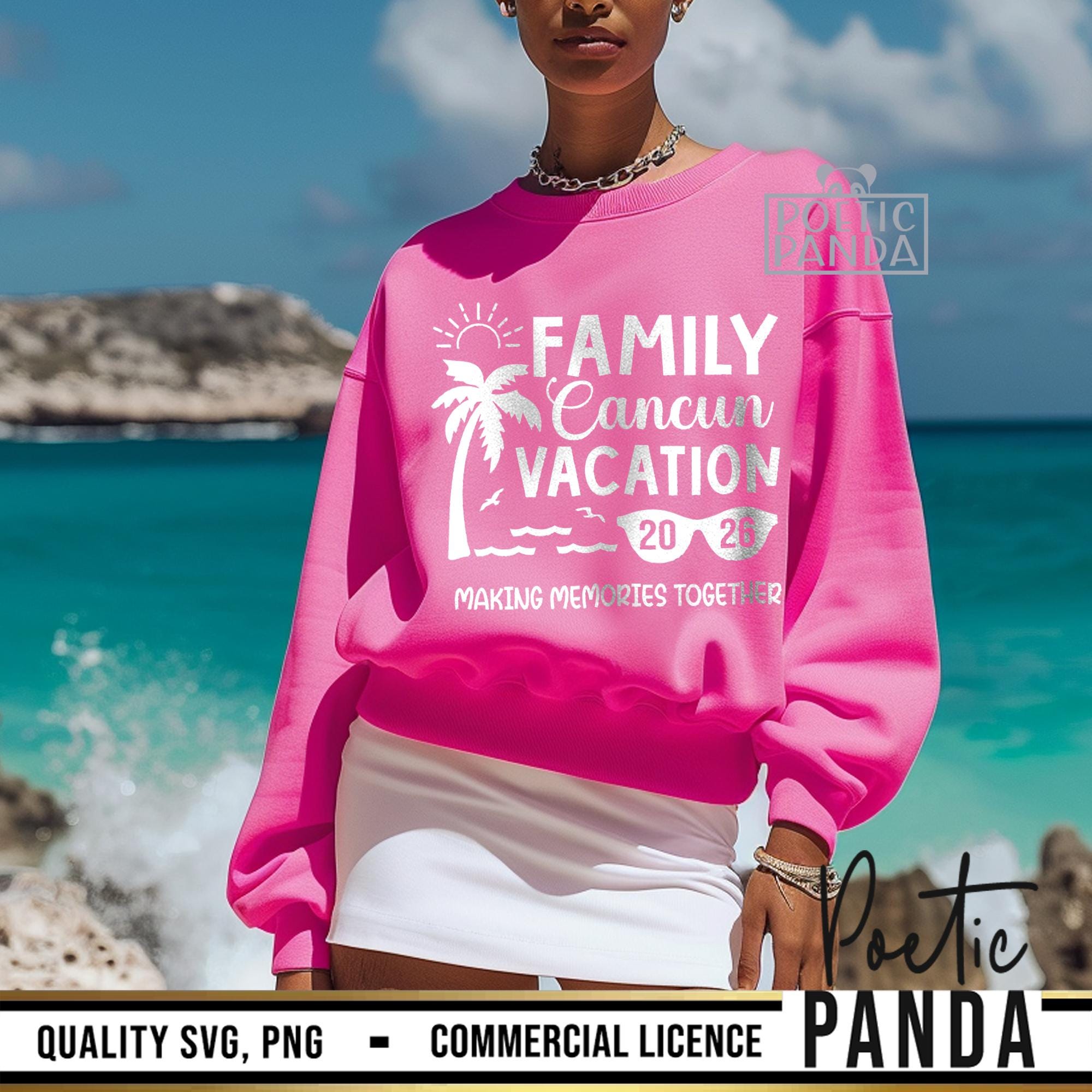 2026 Cancun Family Vacation SVG PNG, Cancun Family Shirts Svg, Family ...