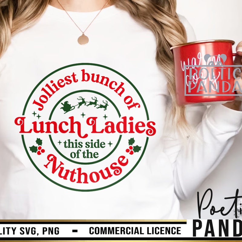 Lunch Lady Svg - Etsy